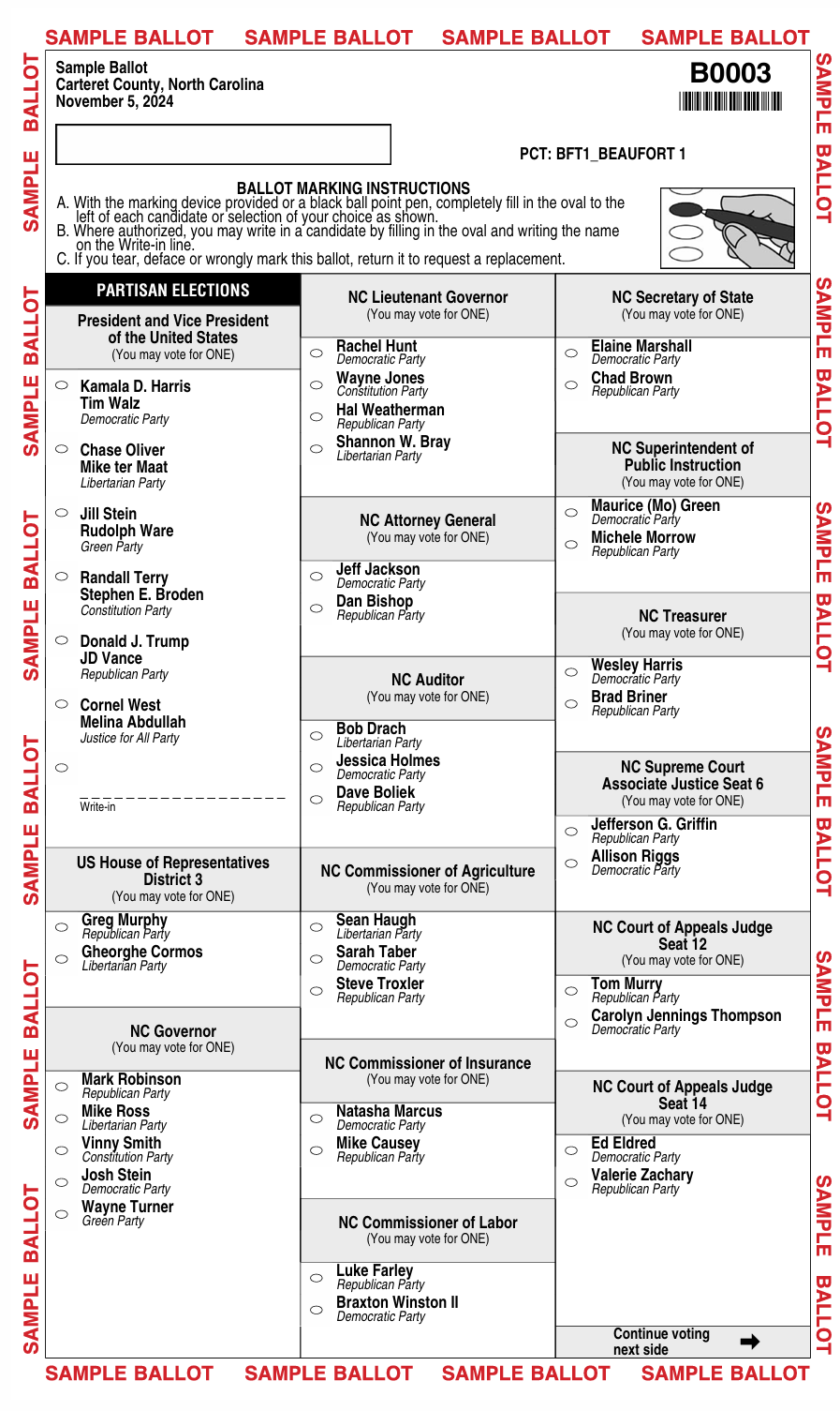 2024 Ballot – Carteret Democratic Party
